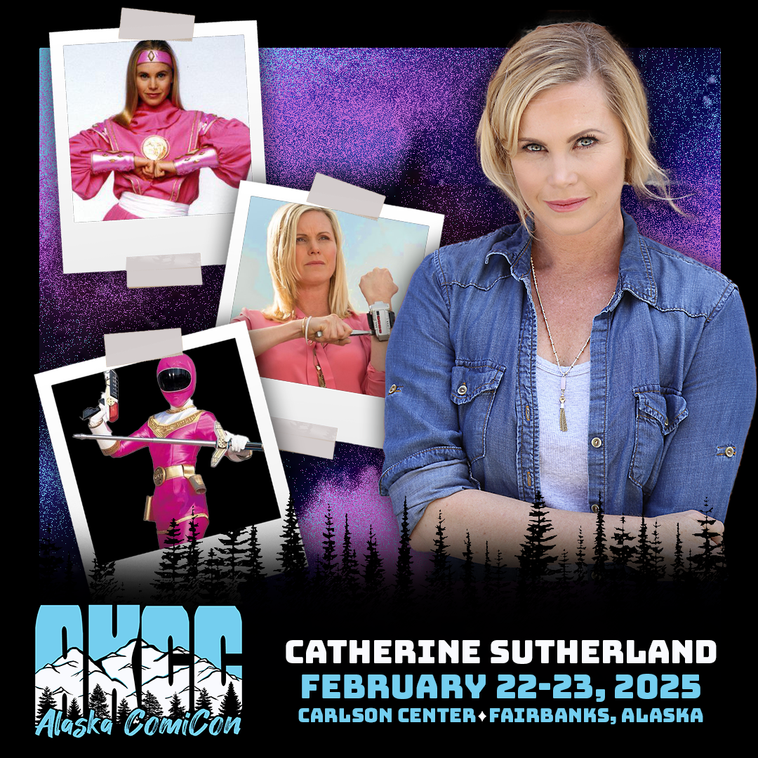 Catherine Sutherland – Alaska ComiCon – Feb 21-22, 2026 in Fairbanks!
