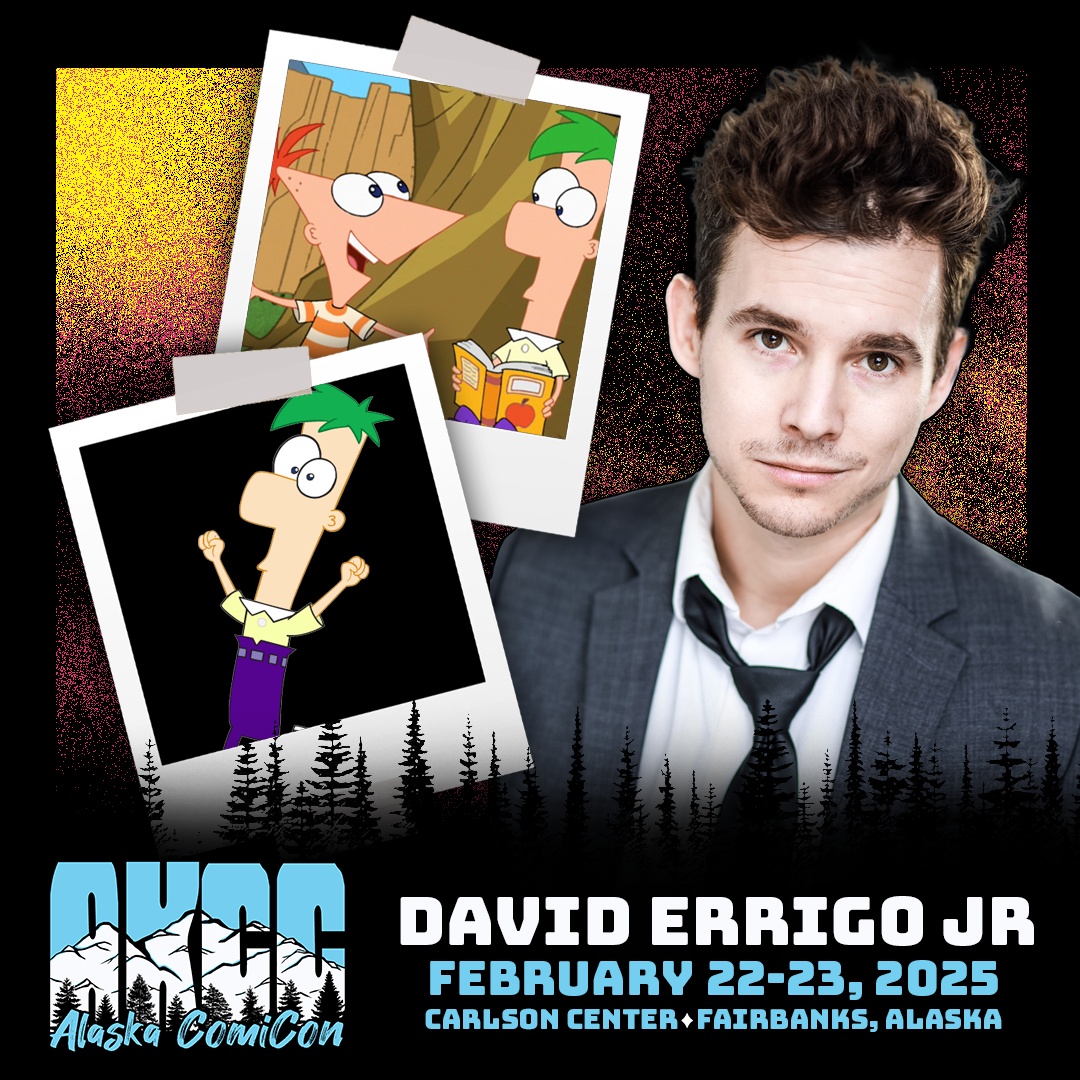 David Errigo Jr. – Alaska ComiCon – Feb 22-23, 2025 in Fairbanks! David Errigo Jr. – Alaska ComiCon – Feb 22-23, 2025 in Fairbanks!