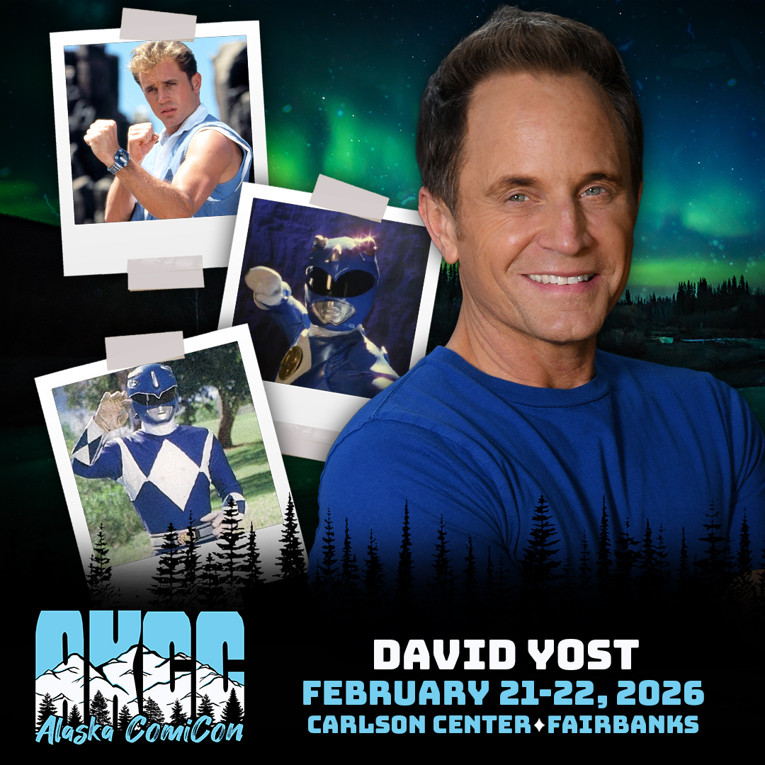 David Yost – Alaska ComiCon – Feb 21-22, 2026 in Fairbanks!