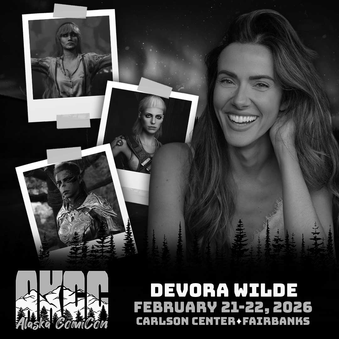 Devora Wilde – Alaska ComiCon – Feb 21-22, 2026 in Fairbanks!
